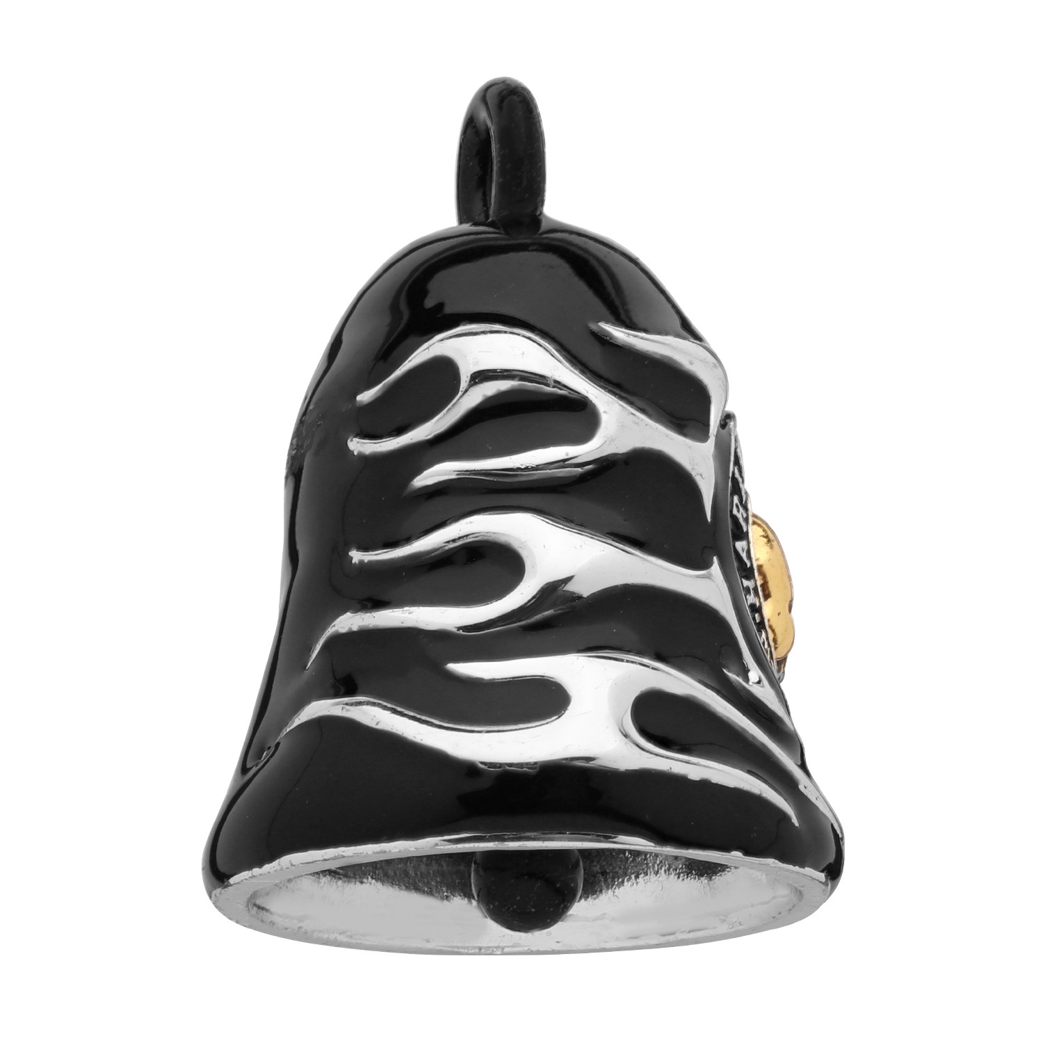Harley-Davidson ® Mod Jewelry ® Motorcycle Ride Bell ® Skull and Flames ...