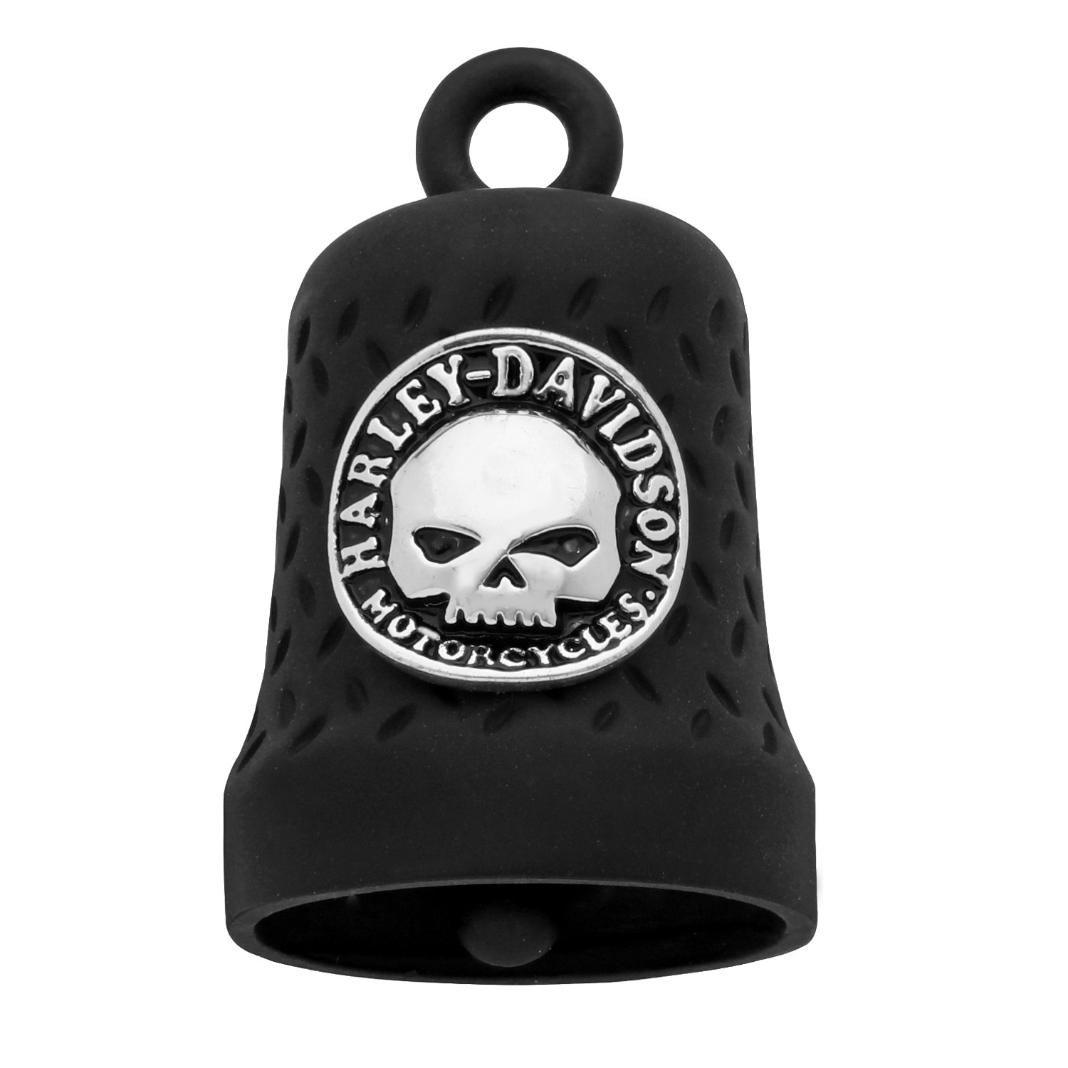 Harley-Davidson ® Mod Jewelry® Black Motorcycle Ride Bell ® Chrome Logo ...