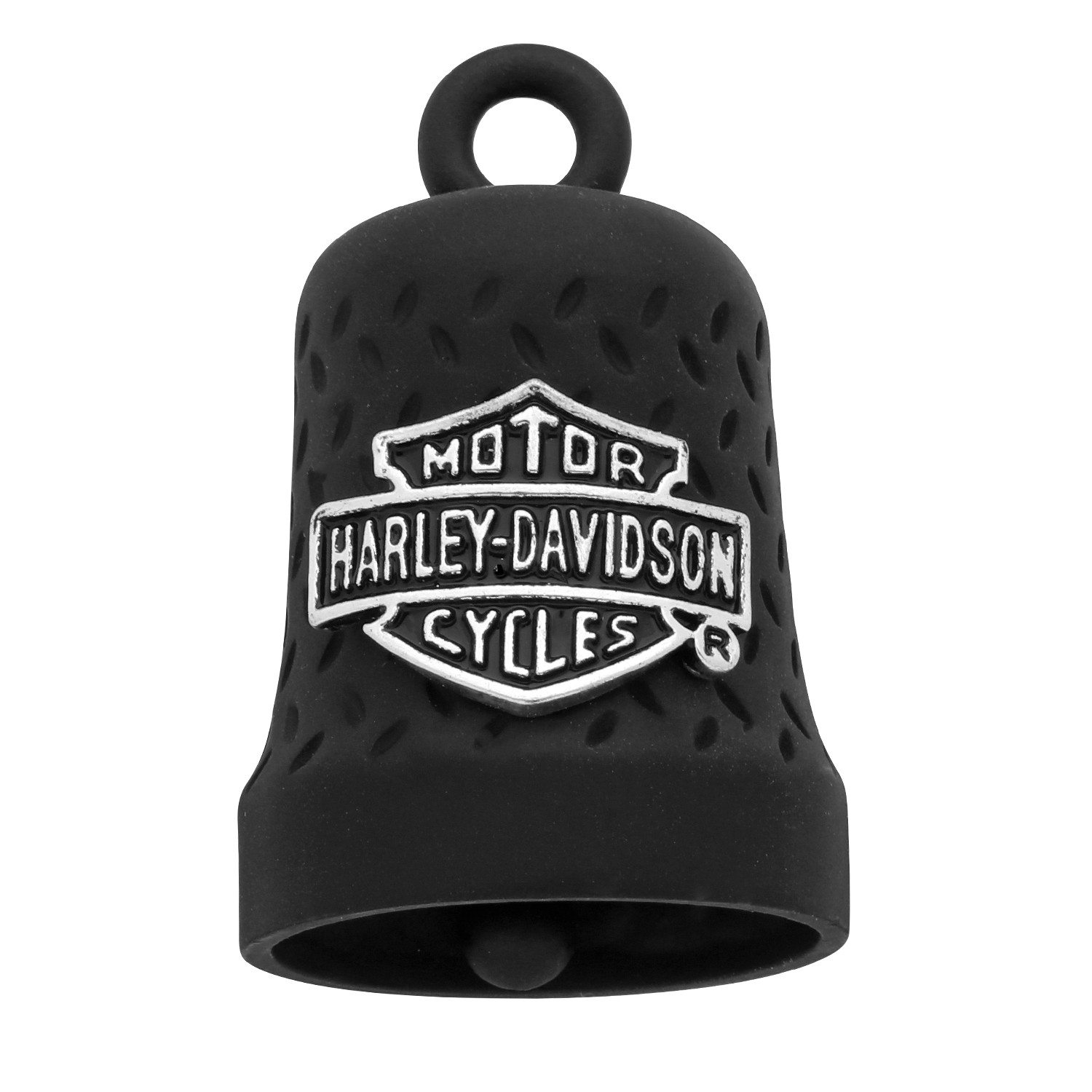 Harley-Davidson ® Mod Jewelry® Black Motorcycle Ride Bell ® Chrome Logo ...
