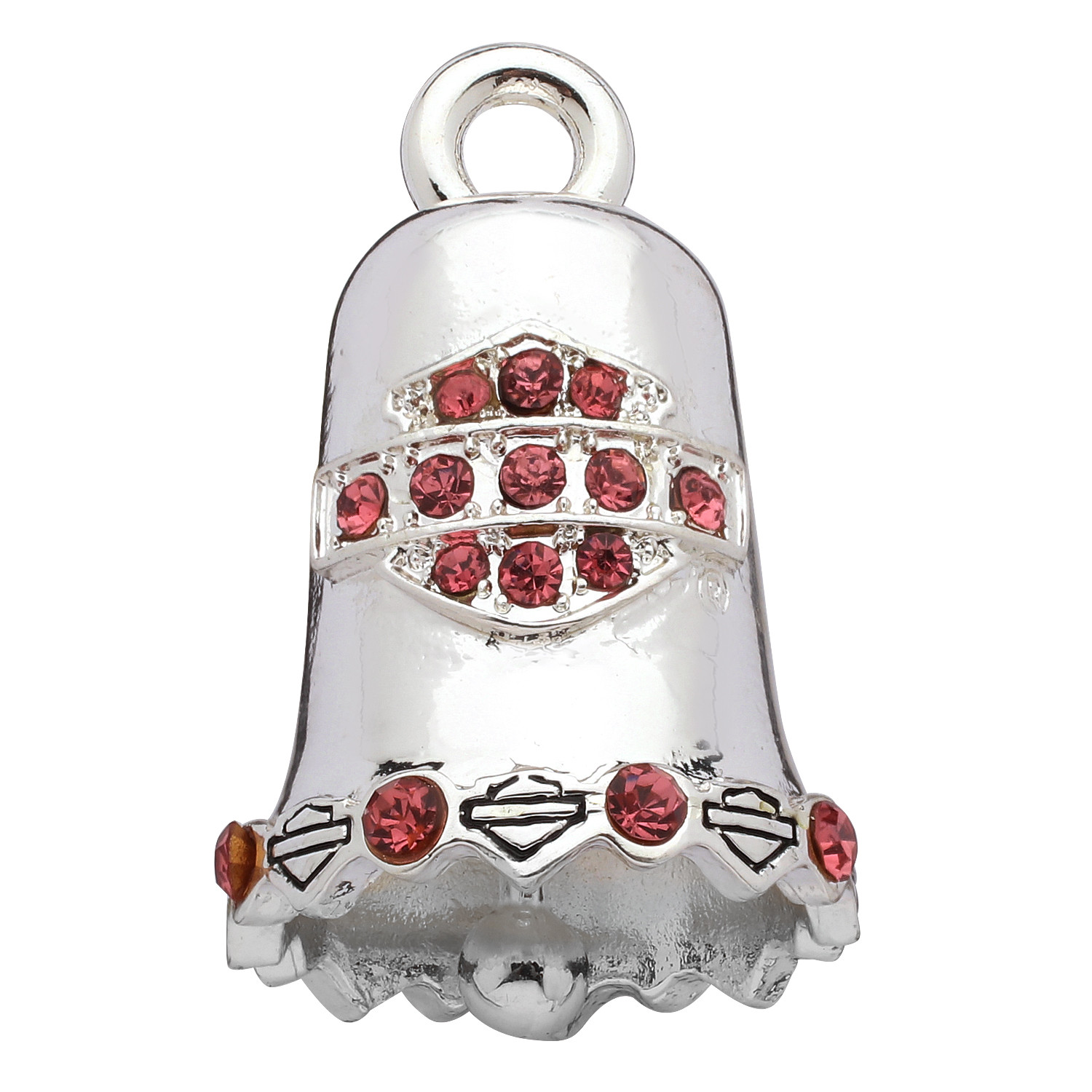 Harley Davidson ® Mod Jewelry® Pink Crystal Motorcycle Ride Bell FREE ...