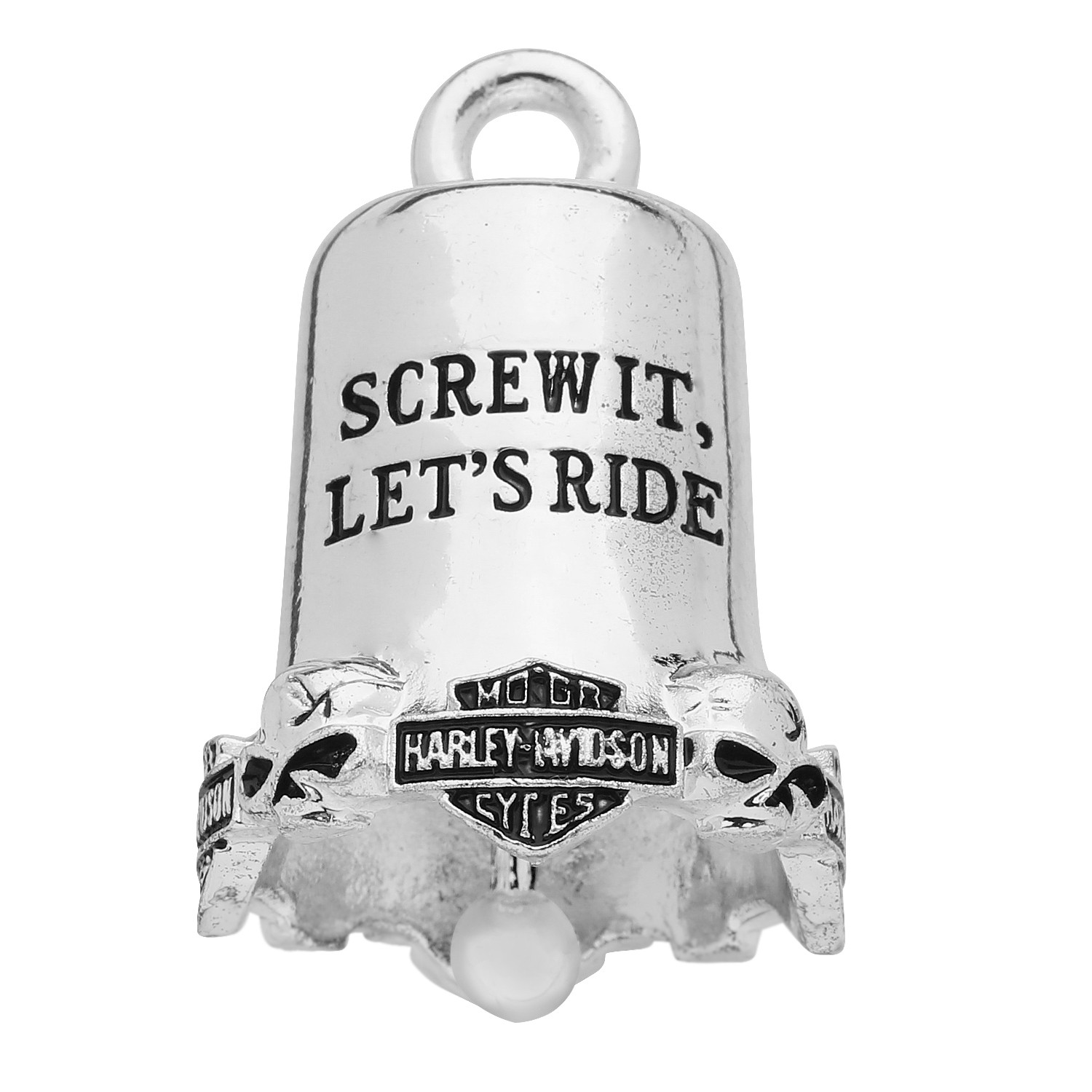 Harley Davidson ® Mod Jewelry® Screw It, Lets Ride Motorcycle Ride Bell ...
