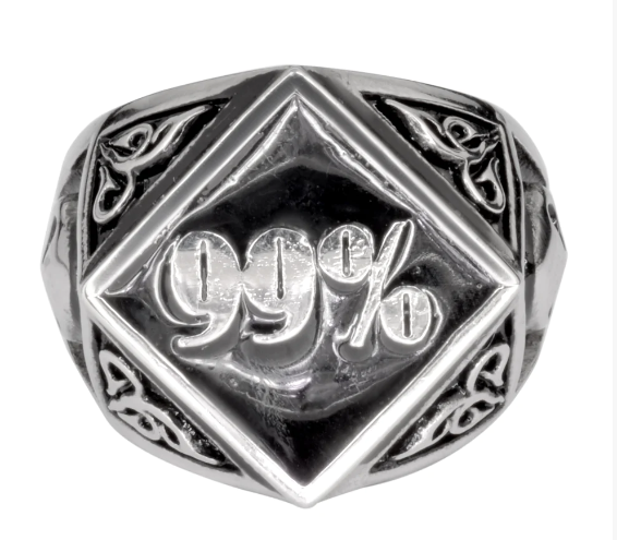 Men's 99% Stainless Steel Biker Ring Skull Sizes 9-15 , Biker Jewelry ...