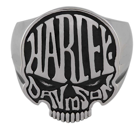 Men's Harley-Davidson ® Mod Jewelry ® Stainless Steel Calavera H-D ...