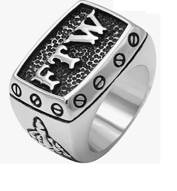 Men's Stainless Steel FTW Motorcycle Biker Ring Sizes 9-18 , Biker ...