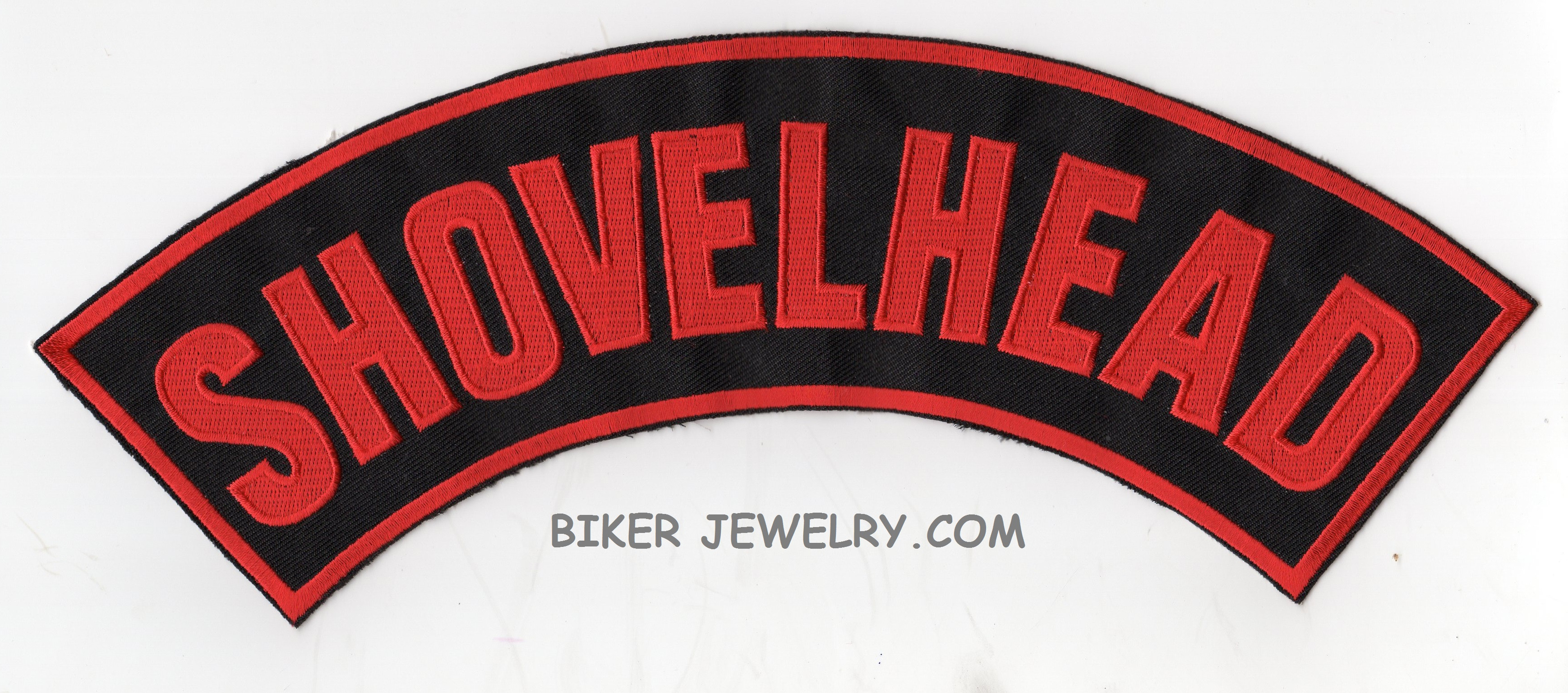 SHOVELHEAD Top Rocker Motorcycle Biker Patch 3 Color Choices FREE ...