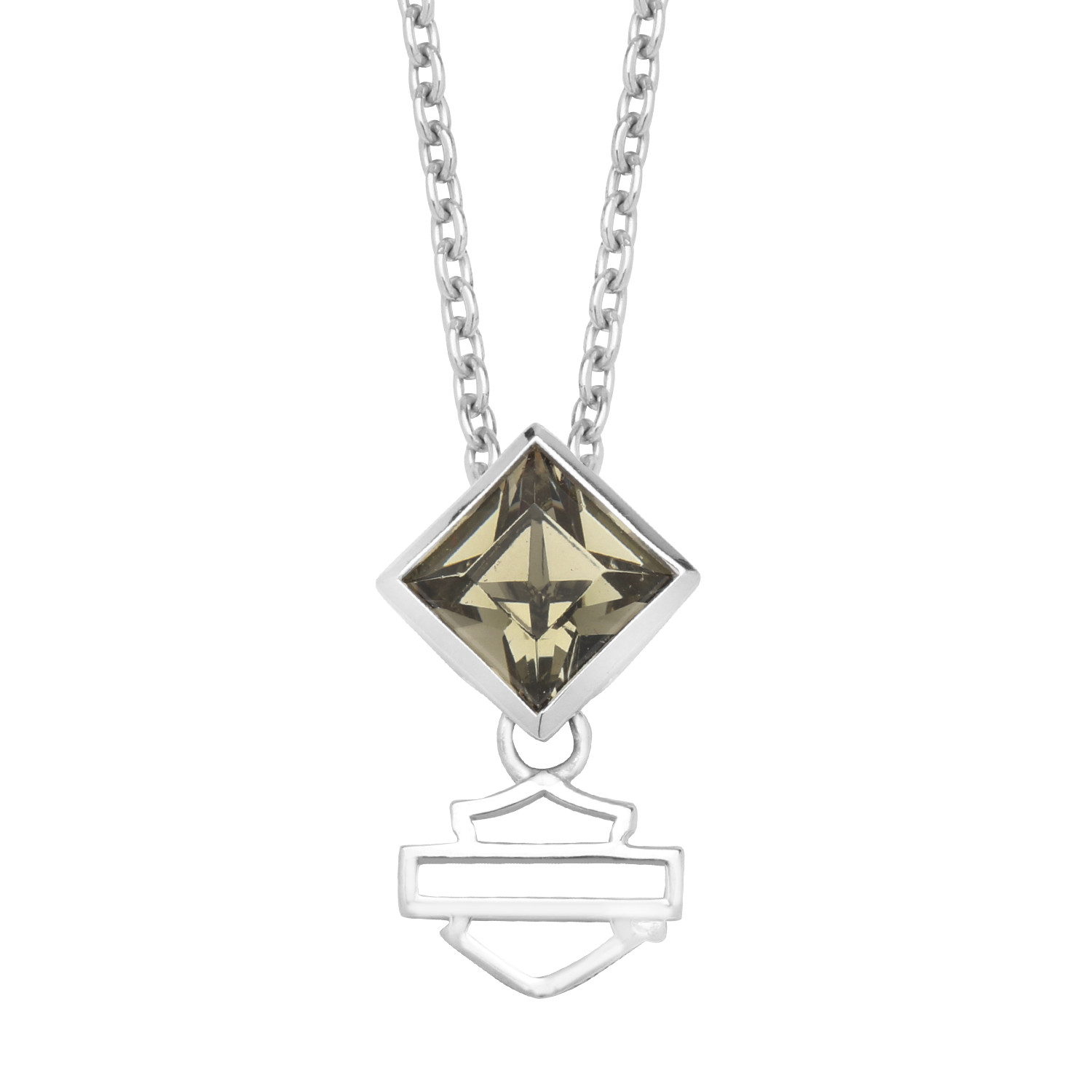 Women's Harley Davidson ® Black Ice Pendant by Mod Jewelry® Sterling ...